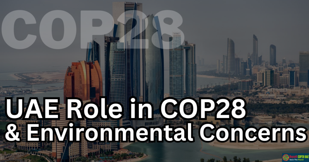 UAE's Role In COP28 And Environmental Concerns: Assessing The Carbon ...